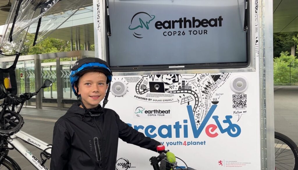 CreatiVelo meets cycling heroes – youth4planet