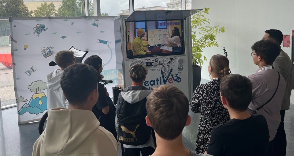 CreatiVelo meets Young Scientists – youth4planet